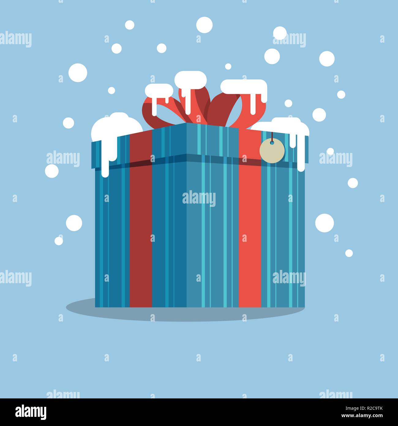 Receive gift happy Stock Vector Images - Alamy