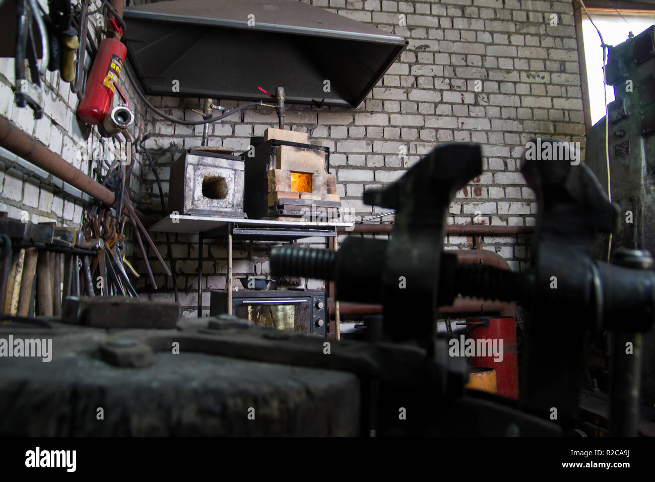 Burning workspace hi-res stock photography and images - Alamy