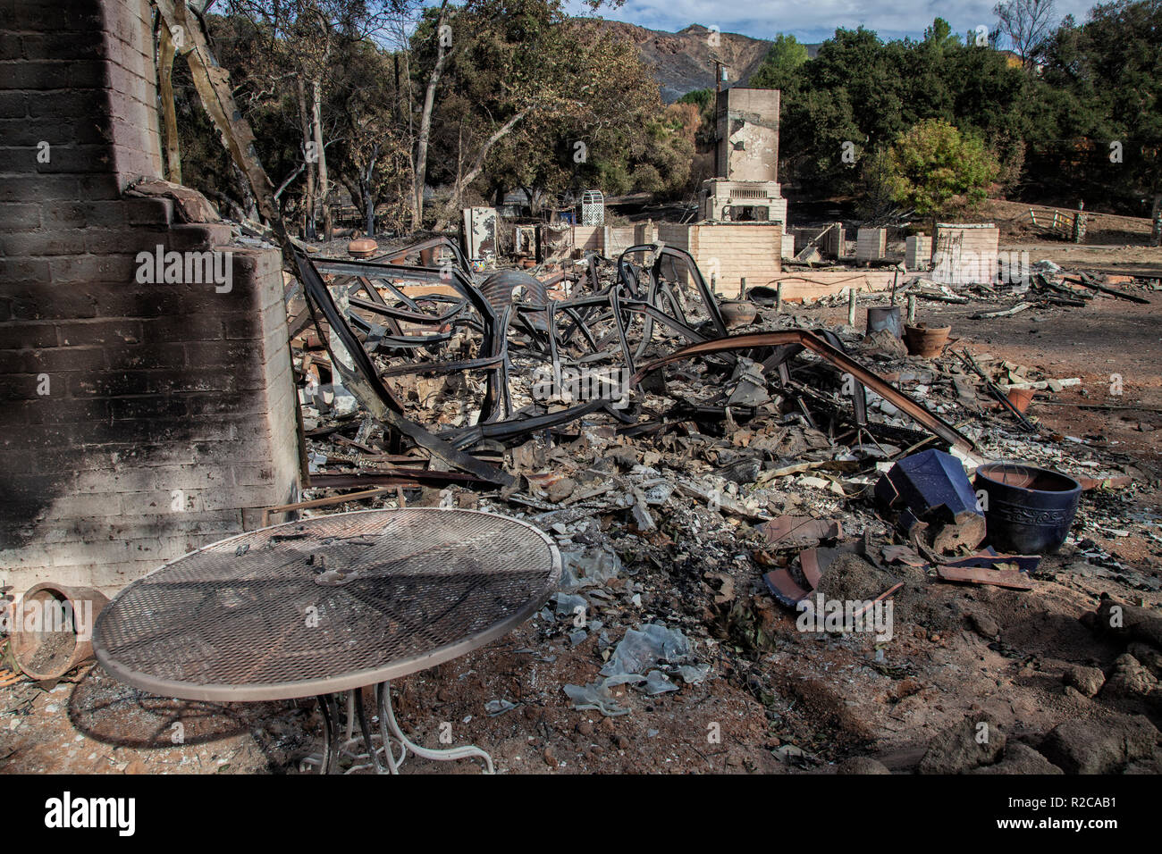 Chaparral wildfires hi-res stock photography and images - Alamy
