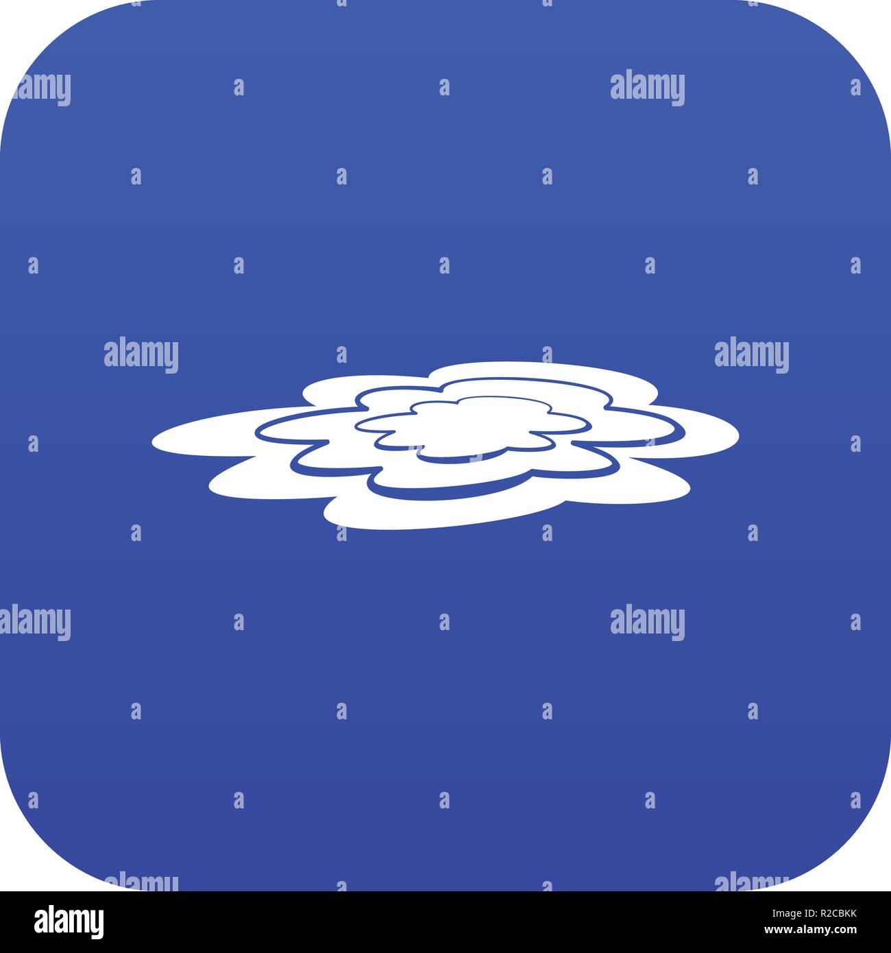 Water puddle icon digital blue Stock Vector Image & Art - Alamy