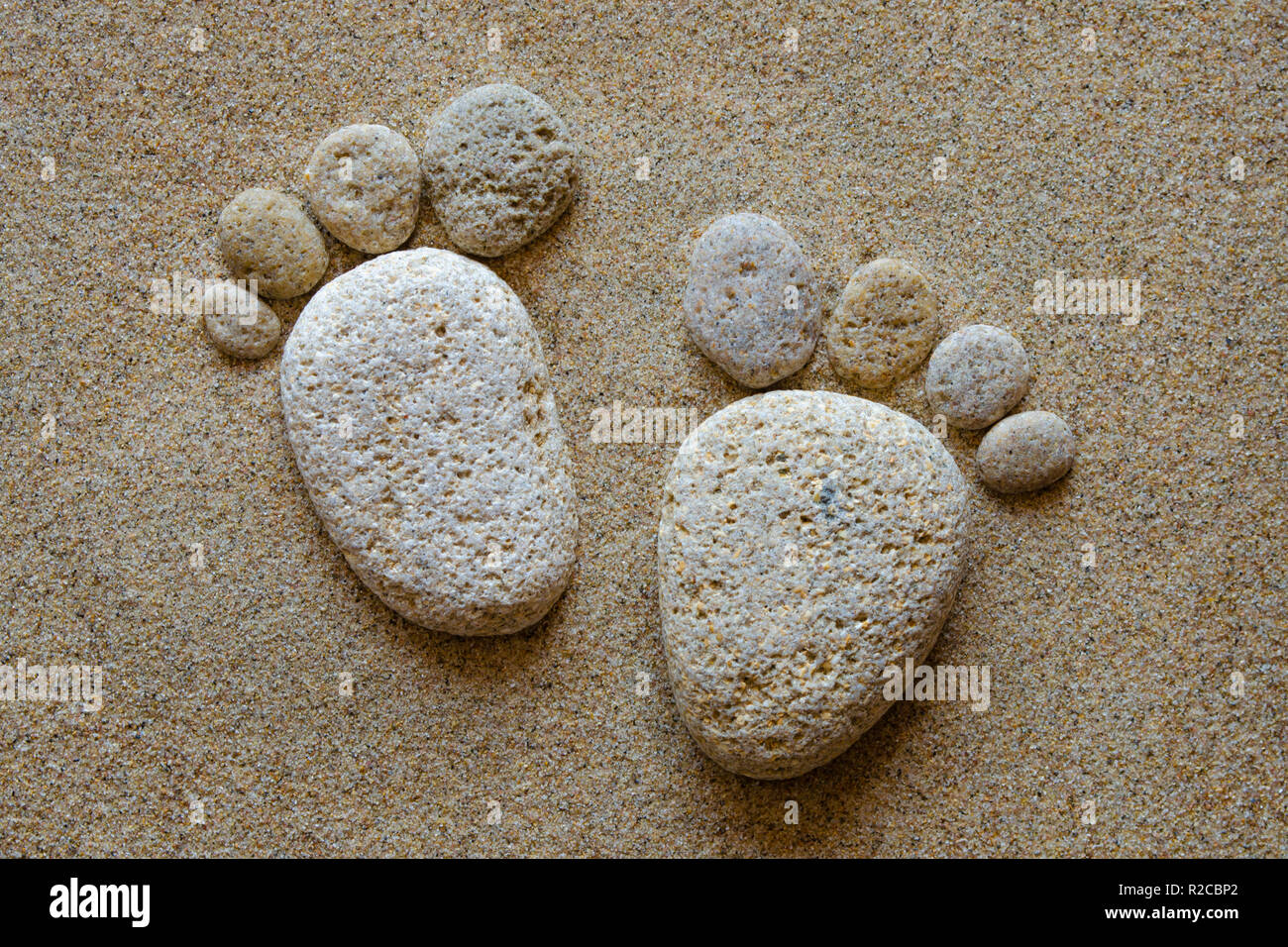 Leave only footprints hi-res stock photography and images - Alamy
