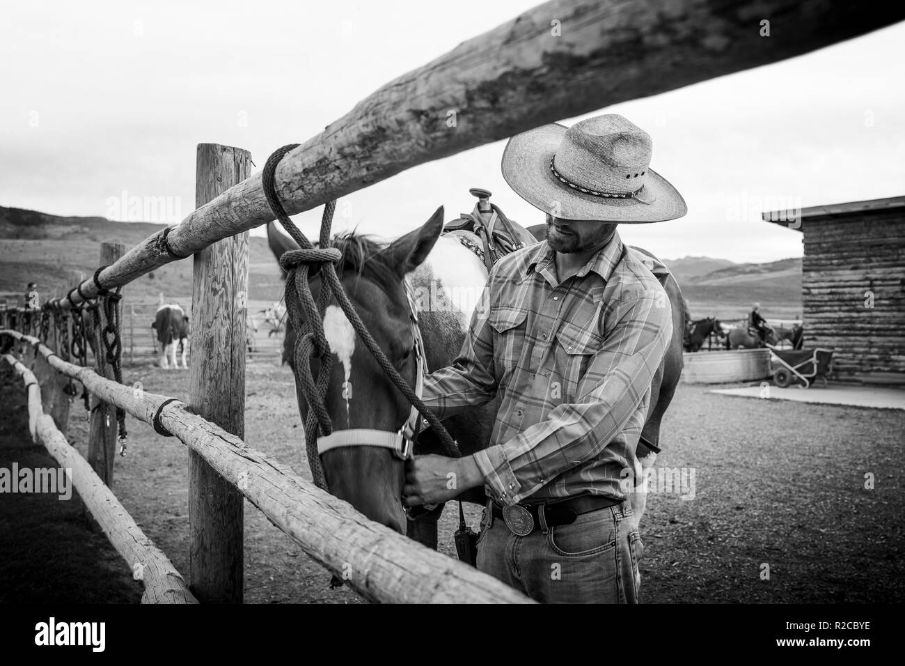 Dude Ranch Colorado High Resolution Stock Photography and Images - Alamy