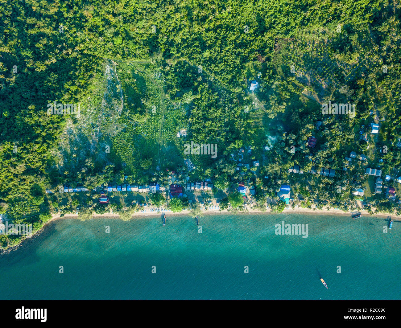Aerial scenic view seascape summer hi-res stock photography and images ...