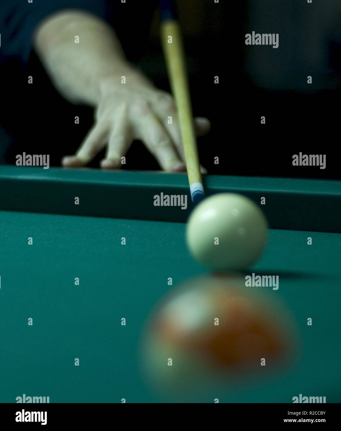 Billiards collision hi-res stock photography and images - Alamy
