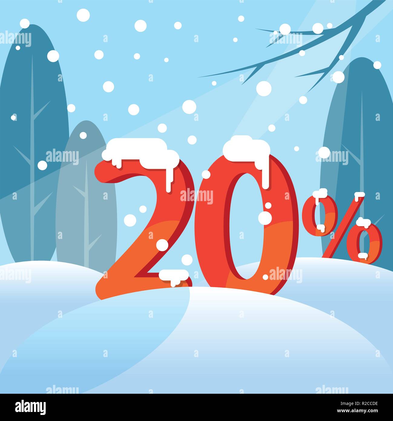 Christmas discount tag in Stock Vector Images - Alamy