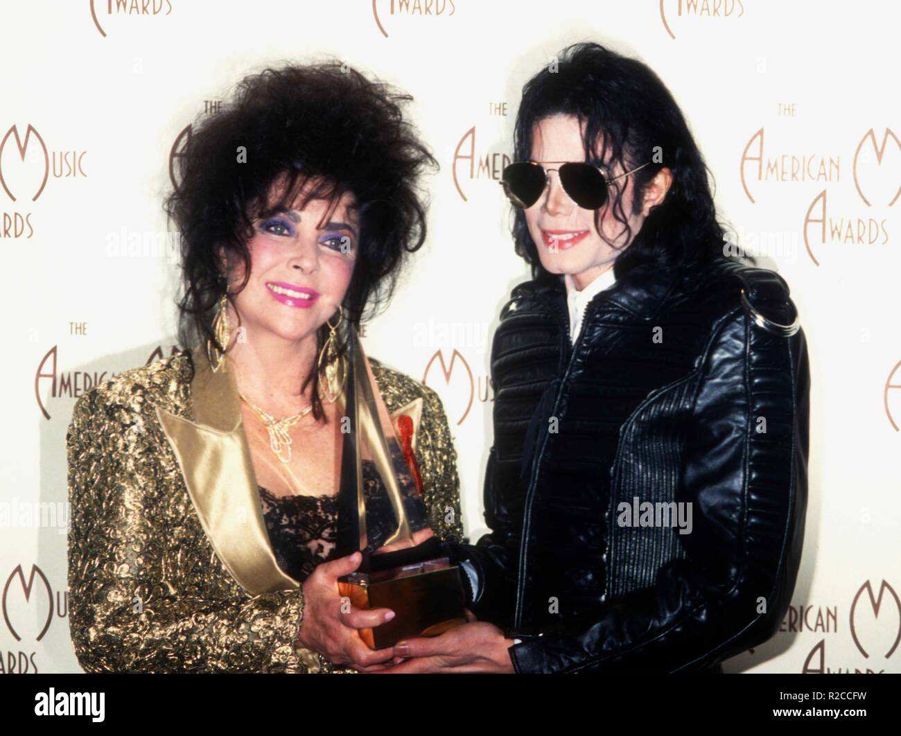 Actress elizabeth taylor michael jackson hi-res stock photography and ...