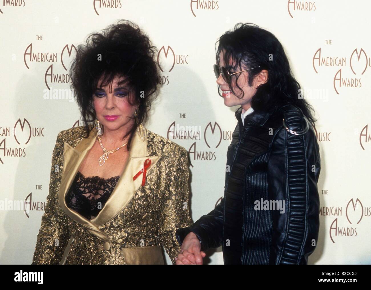 Actress elizabeth taylor michael jackson hi-res stock photography and ...