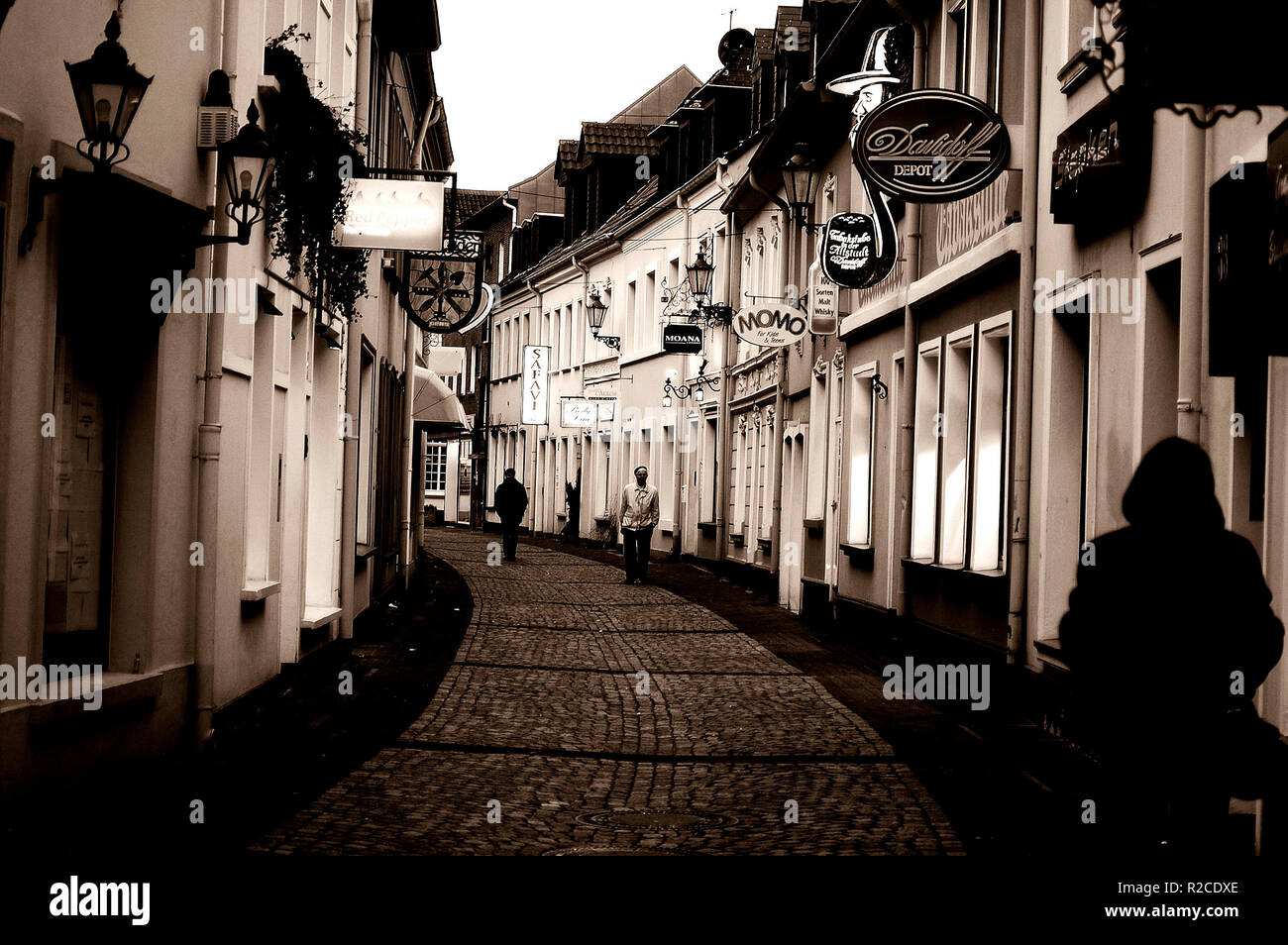 old town of moers Stock Photo - Alamy