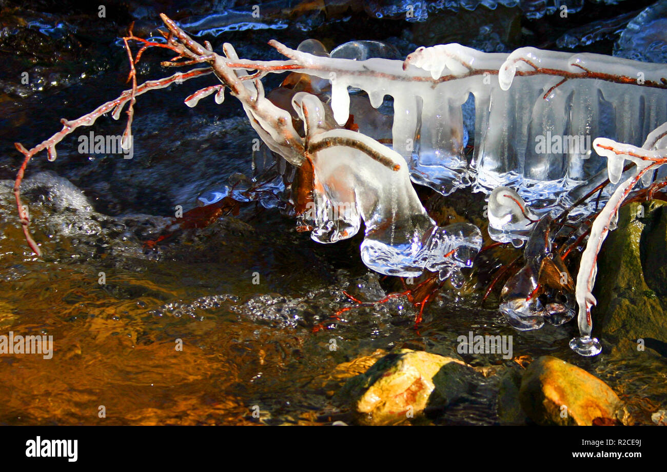 water and ice Stock Photo - Alamy