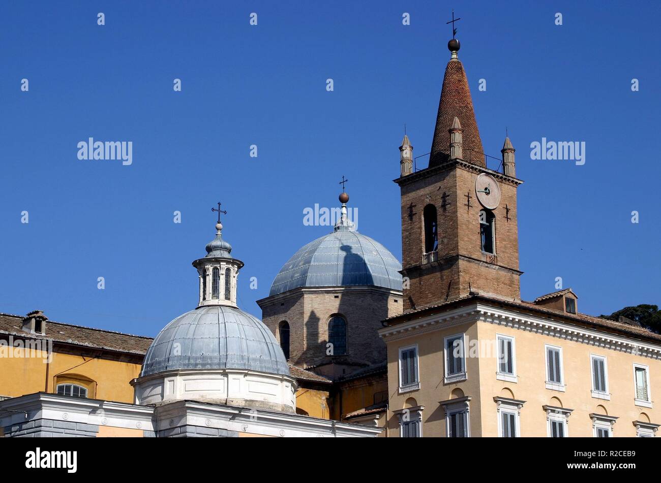 roofs of rome Stock Photo - Alamy