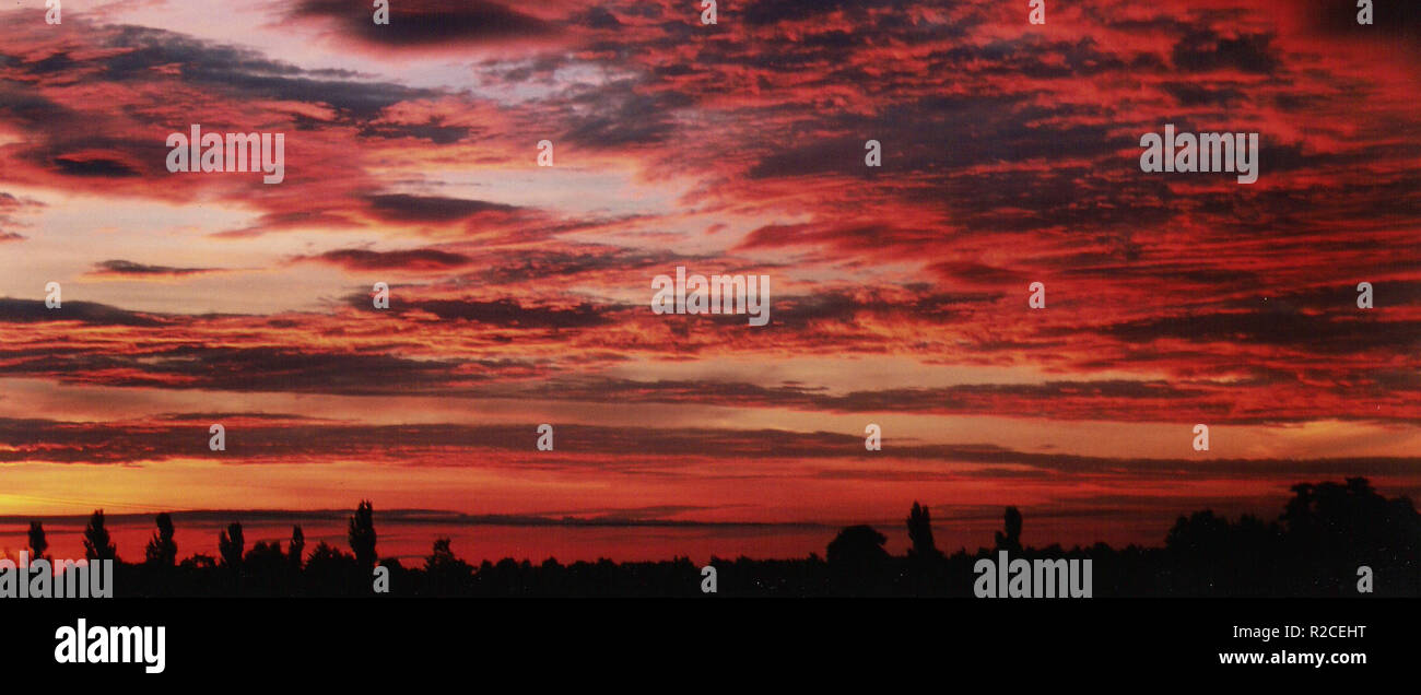 the sky burns Stock Photo - Alamy