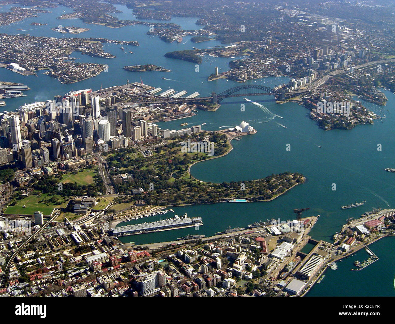 sydney from above Stock Photo - Alamy