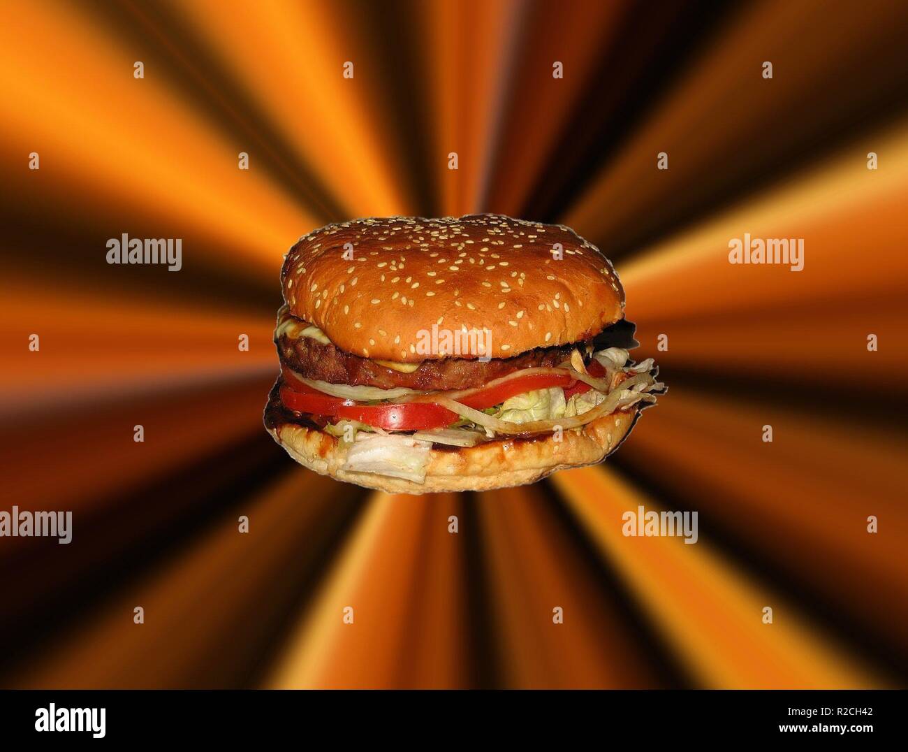 funky fast food Stock Photo - Alamy