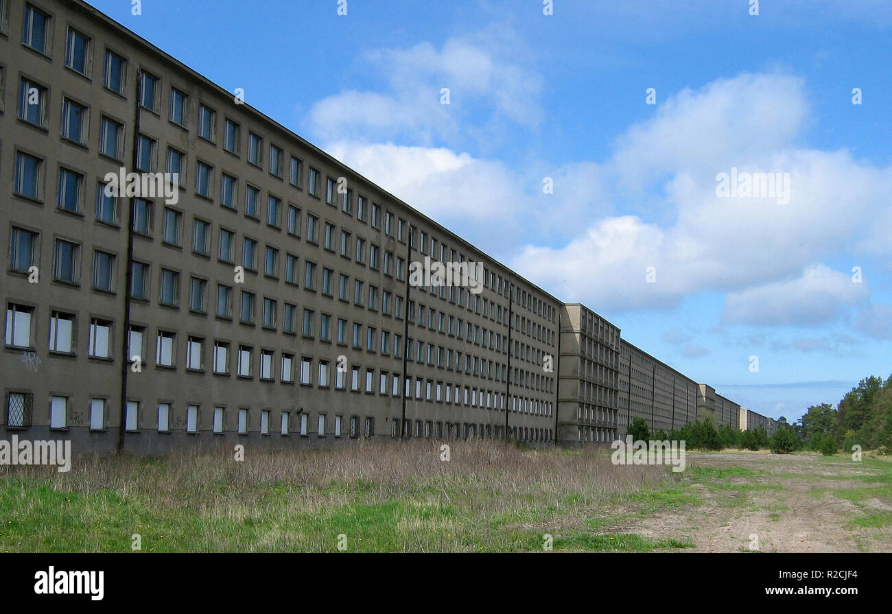 prora kdf seebad Stock Photo - Alamy