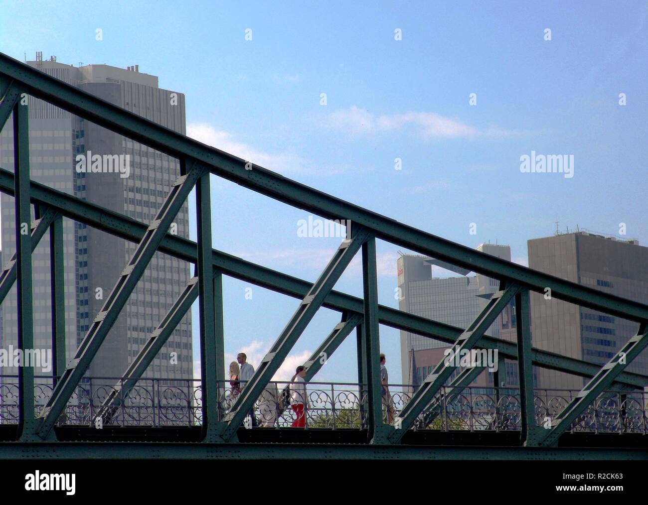 the iron bridge Stock Photo - Alamy