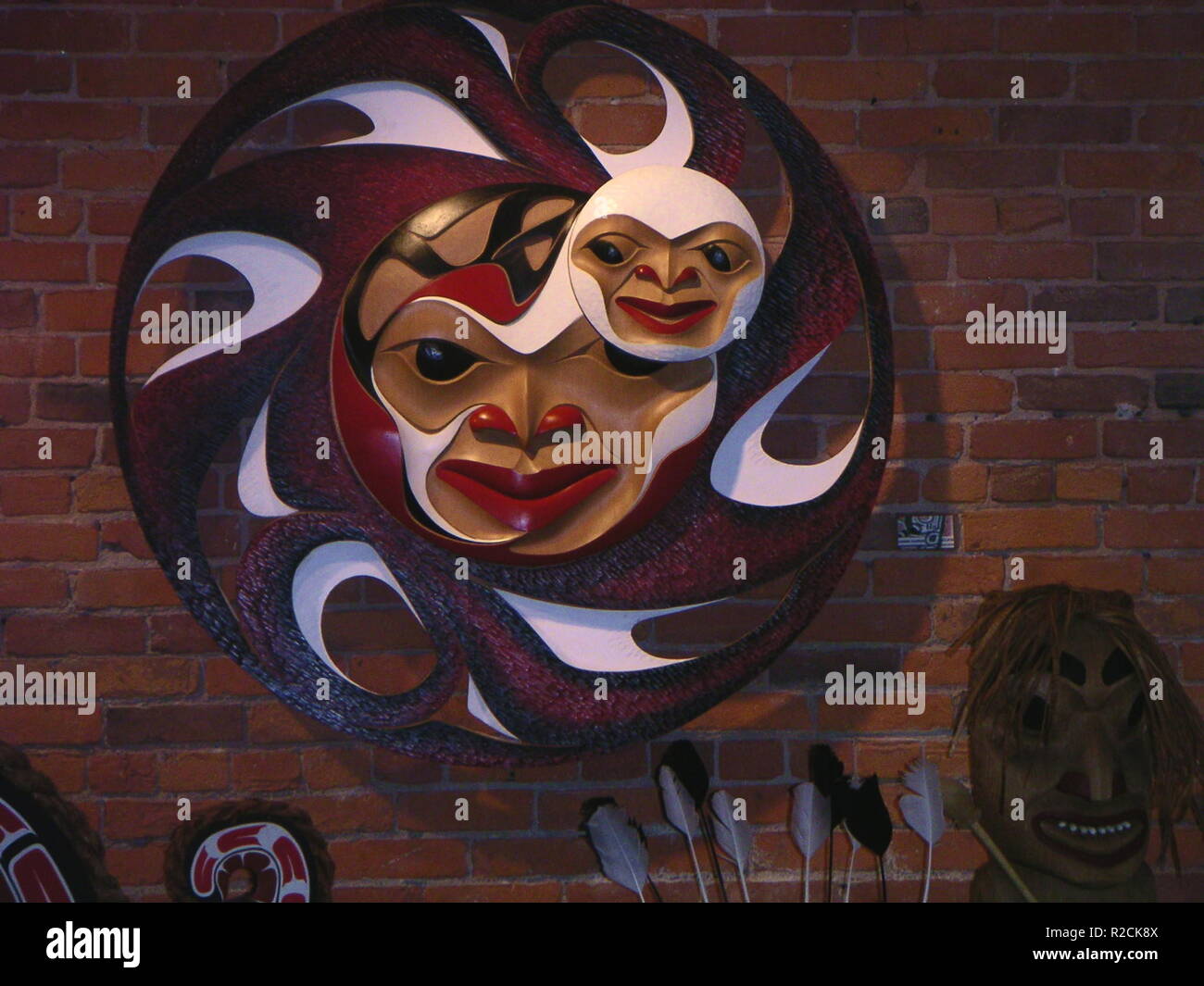 craft - haida indians Stock Photo - Alamy