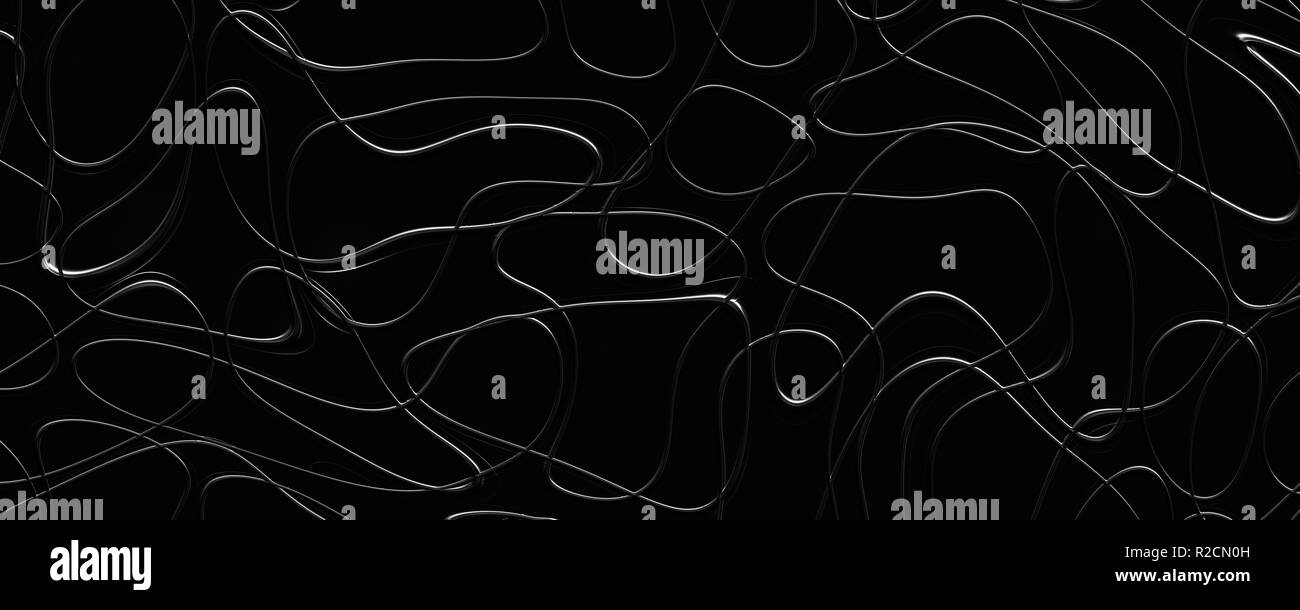 Wonderful abstract illustrated 3D glass pattern panorama design Stock ...