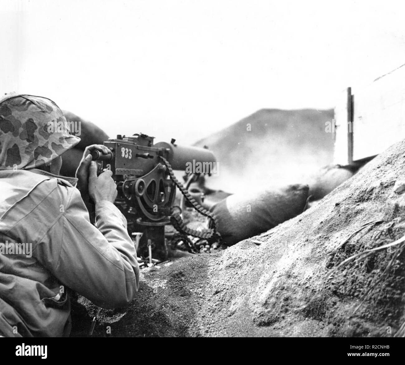 Browning Machine Gun Black and White Stock Photos & Images - Alamy