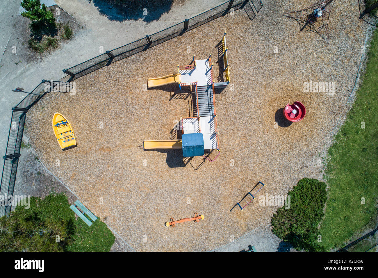 Aerial view of playground hi-res stock photography and images - Alamy