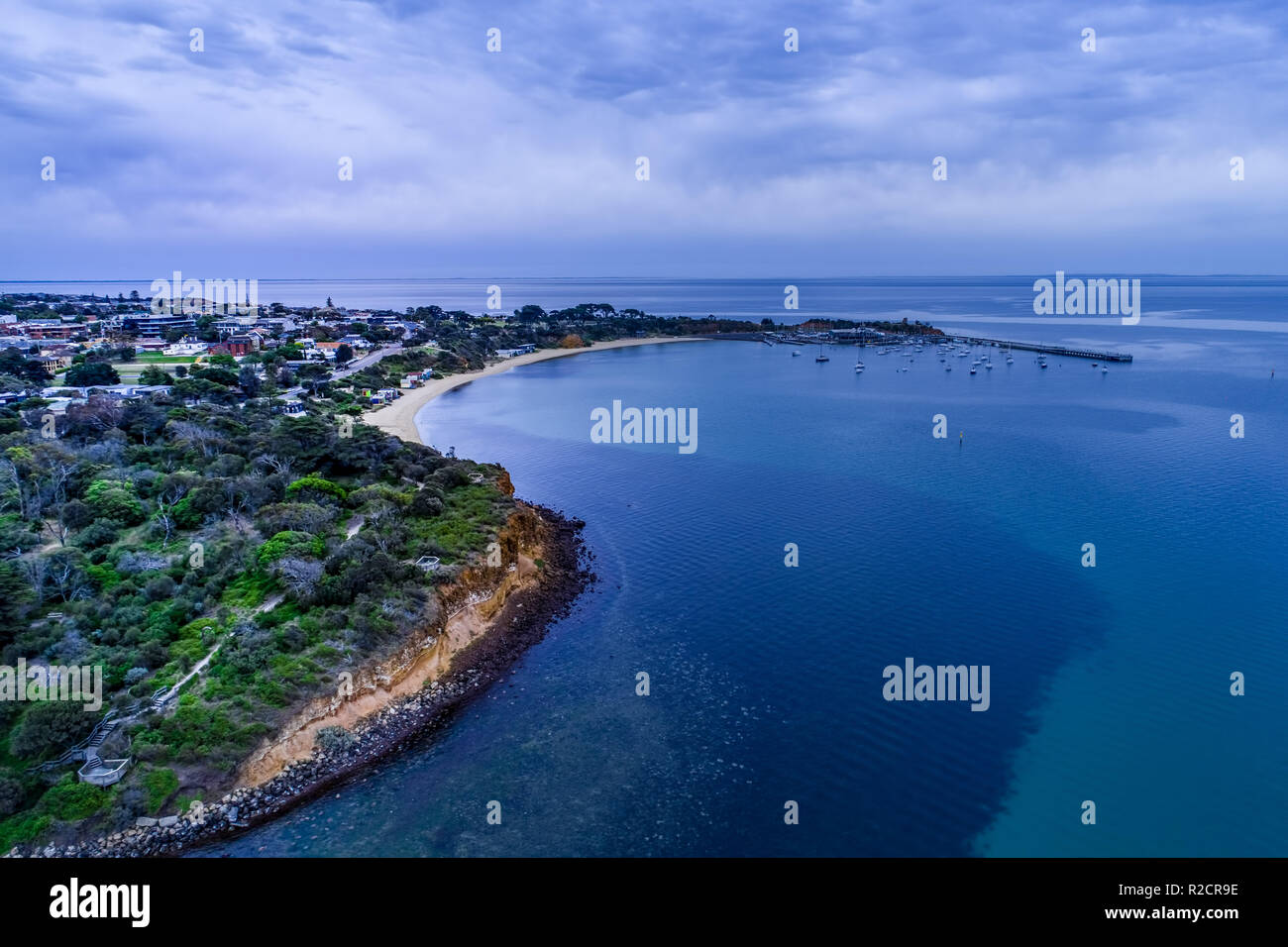 Mornington peninsula aerial hi-res stock photography and images - Alamy