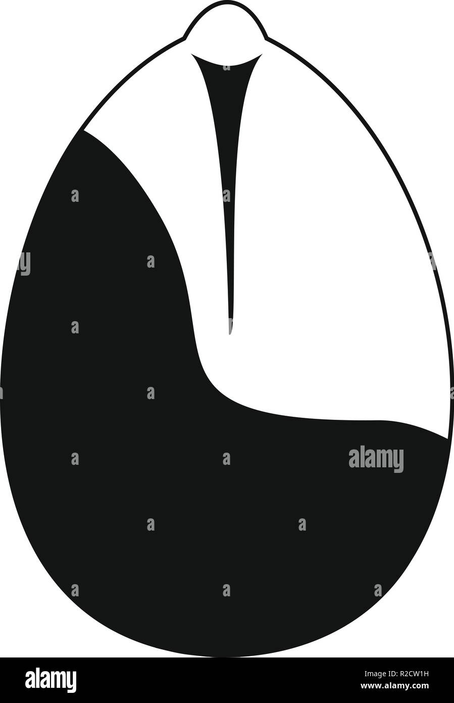 Nut icon. Simple illustration of nut vector icon for web design ...