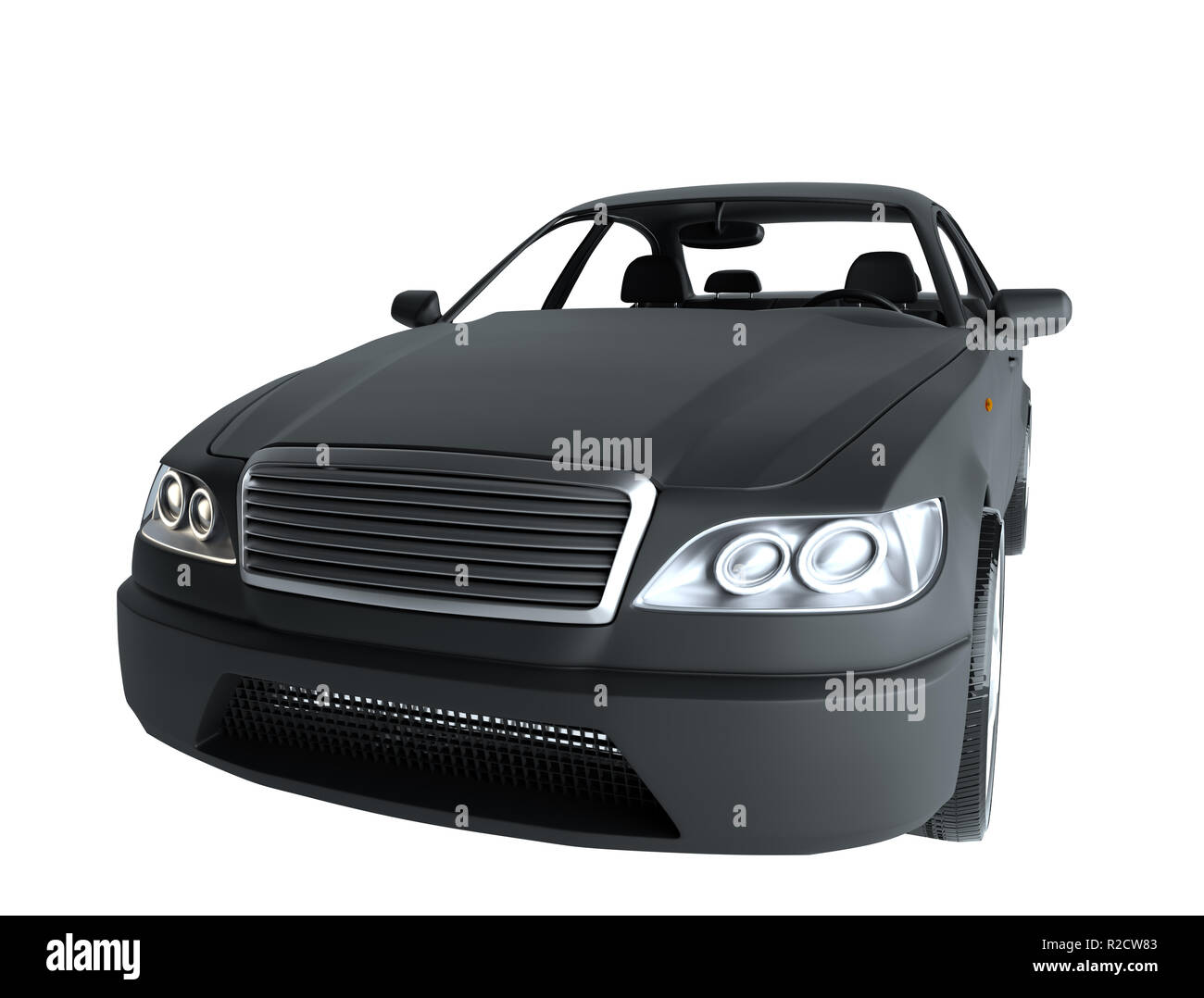 Car isolated on white Stock Photo - Alamy