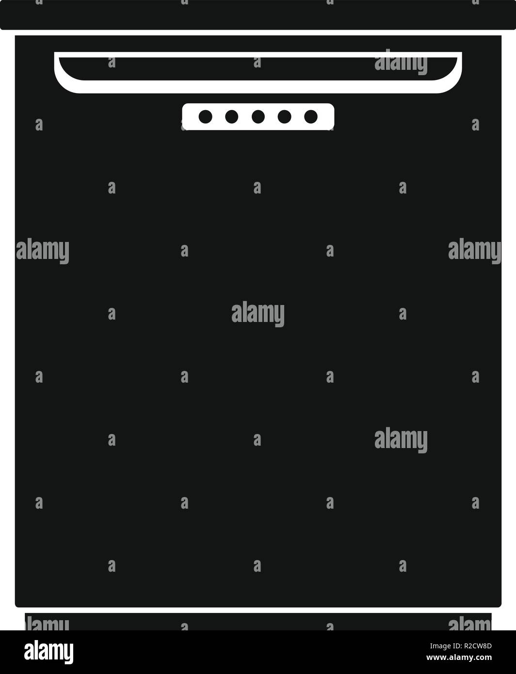 Freezer icon. Simple illustration of freezer vector icon for web design ...