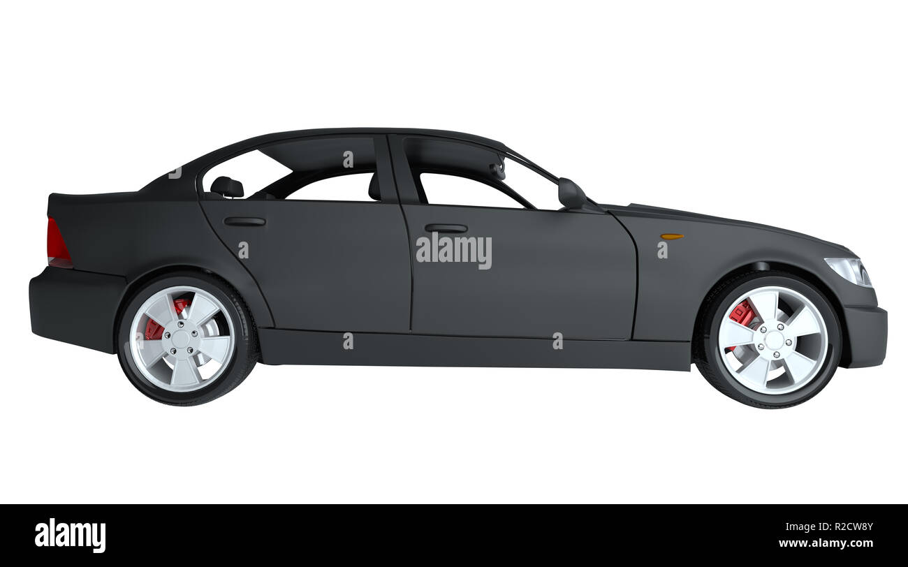 Car isolated on white Stock Photo - Alamy