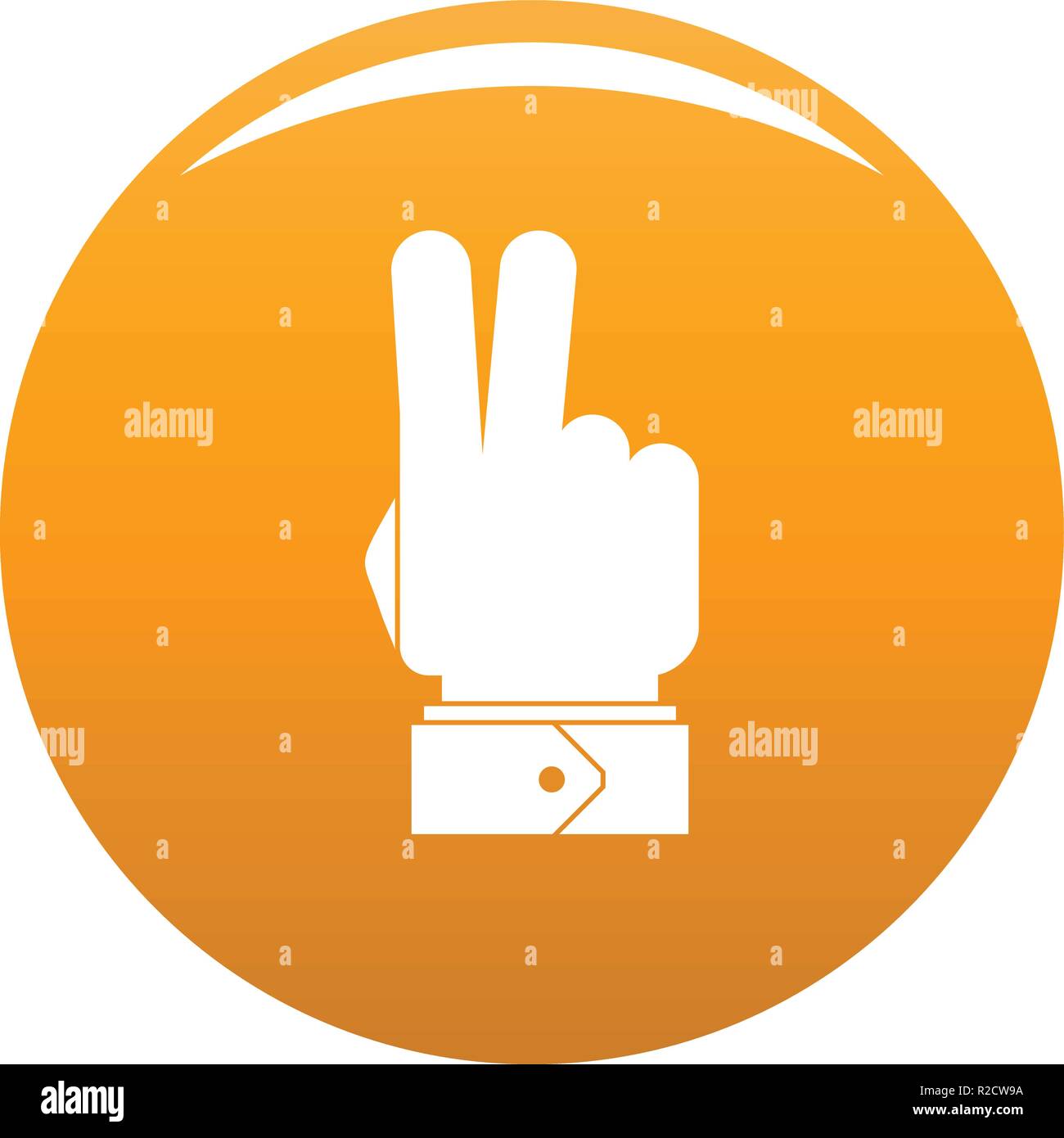 Hand hey icon. Simple illustration of hand hey vector icon for any ...
