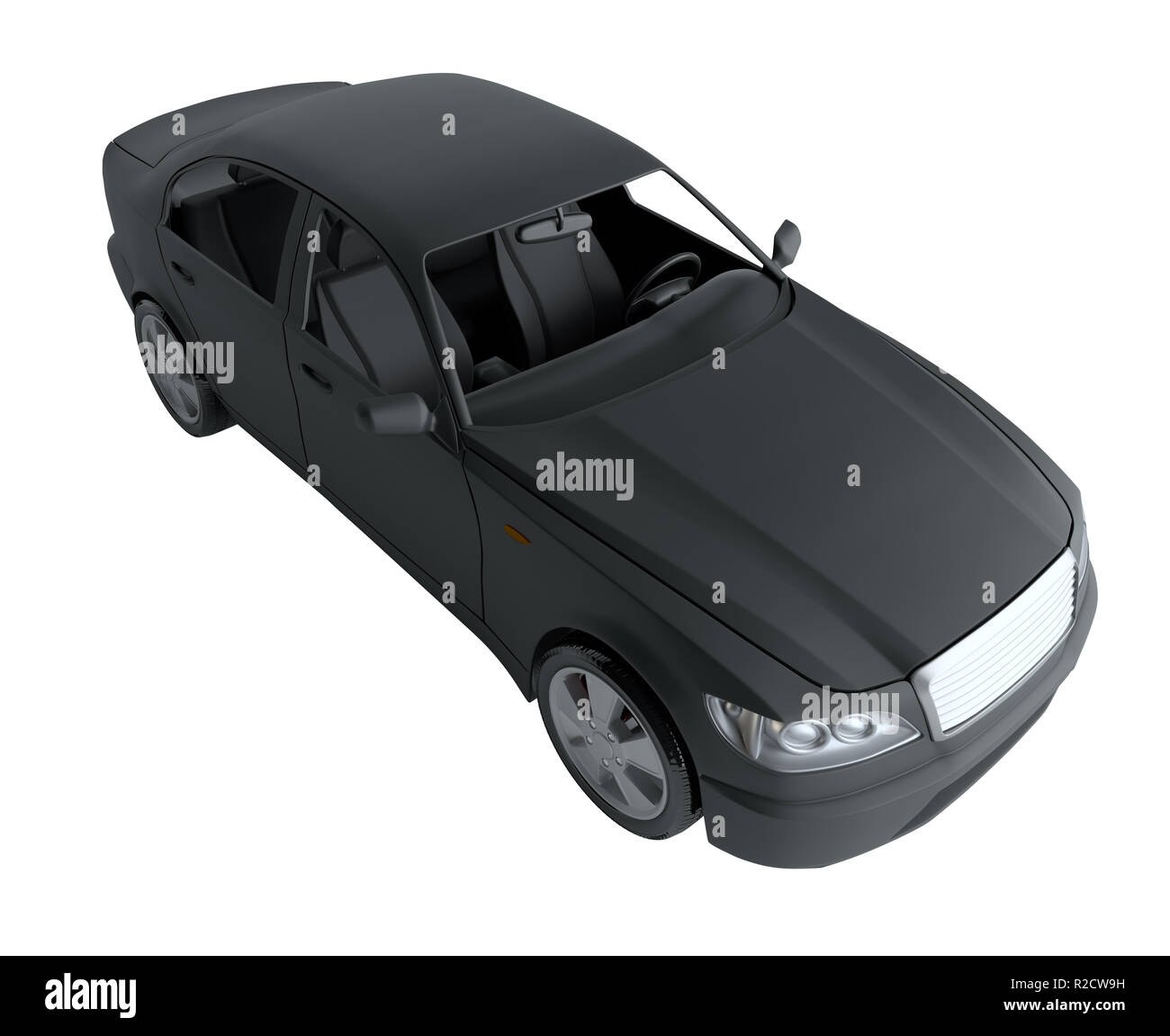 Car isolated on white Stock Photo - Alamy