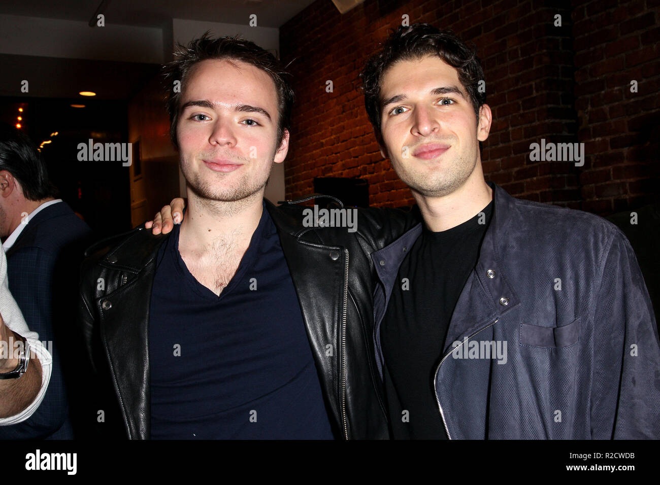 NEW YORK, NY - FEBRUARY 23: Ben Cohen and Justin Galloway attend City ...