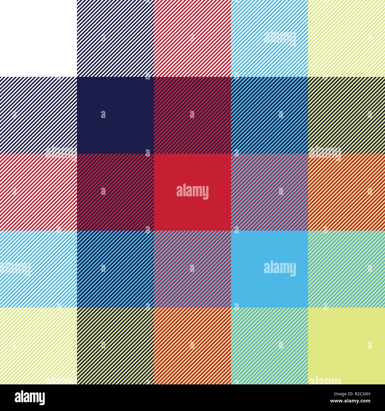 Tablecloth diagonal fabric texture seamless pattern. Vector ...