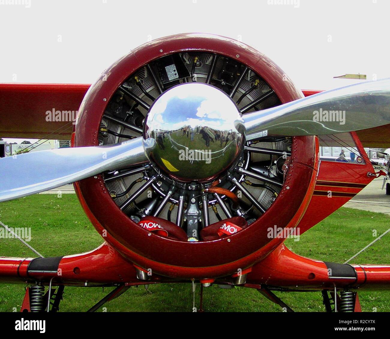 Staggerwing aircraft hi-res stock photography and images - Alamy