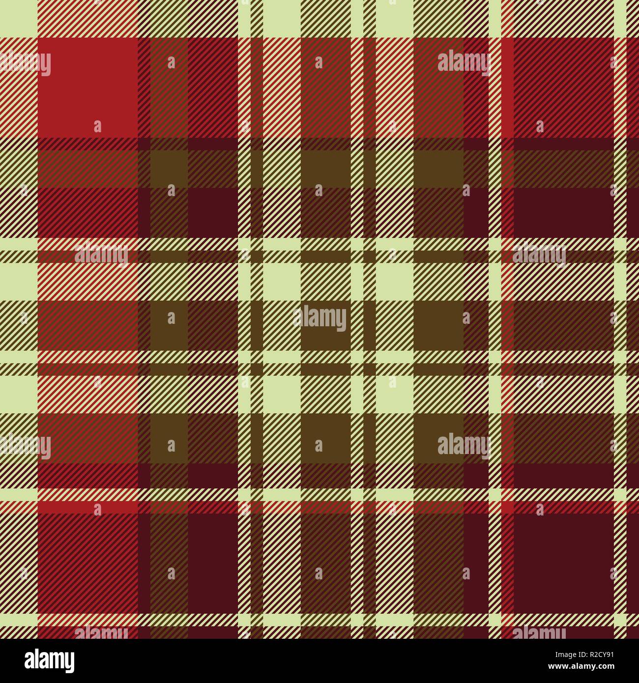 British classic check plaid seamless pattern. Vector illustration Stock ...
