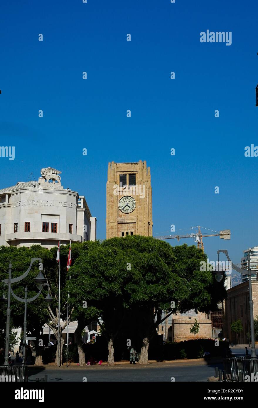 Downtown historic lebanon square hi-res stock photography and images ...
