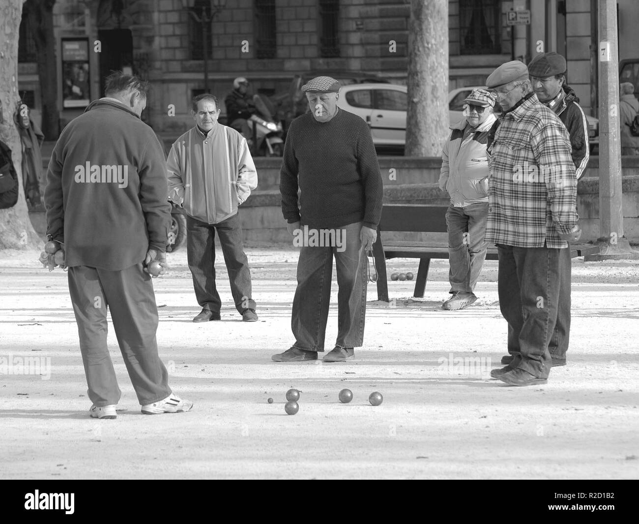 Retiree sport Black and White Stock Photos & Images - Alamy