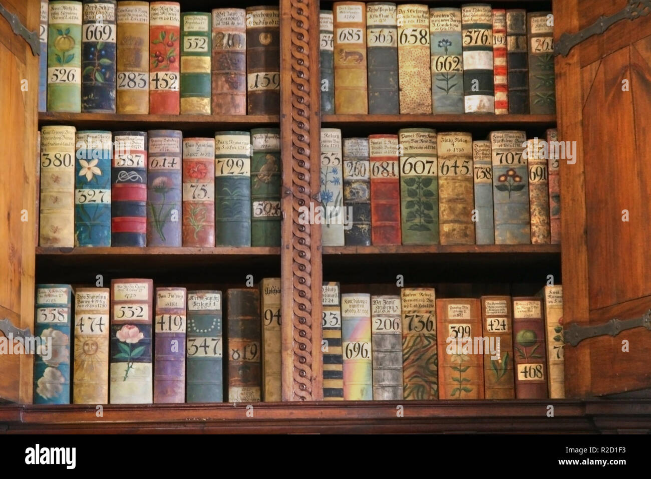 Library book labels hi-res stock photography and images - Alamy