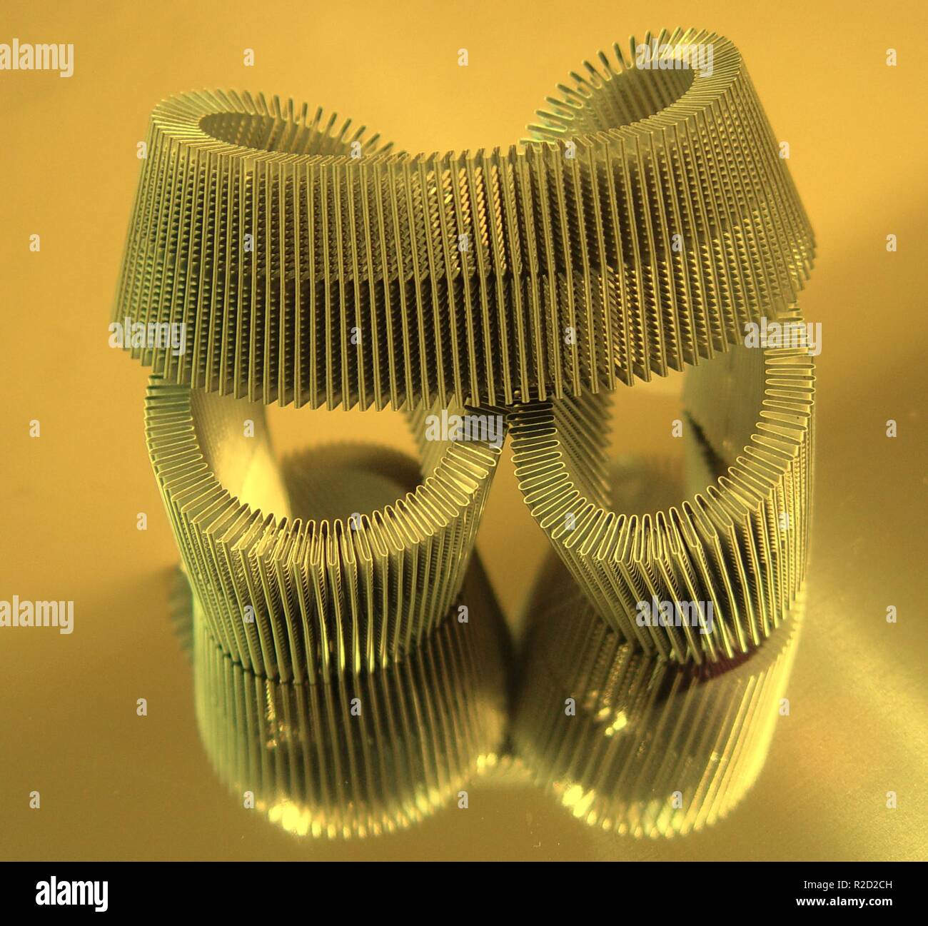 metal shapes abstract 4 Stock Photo - Alamy