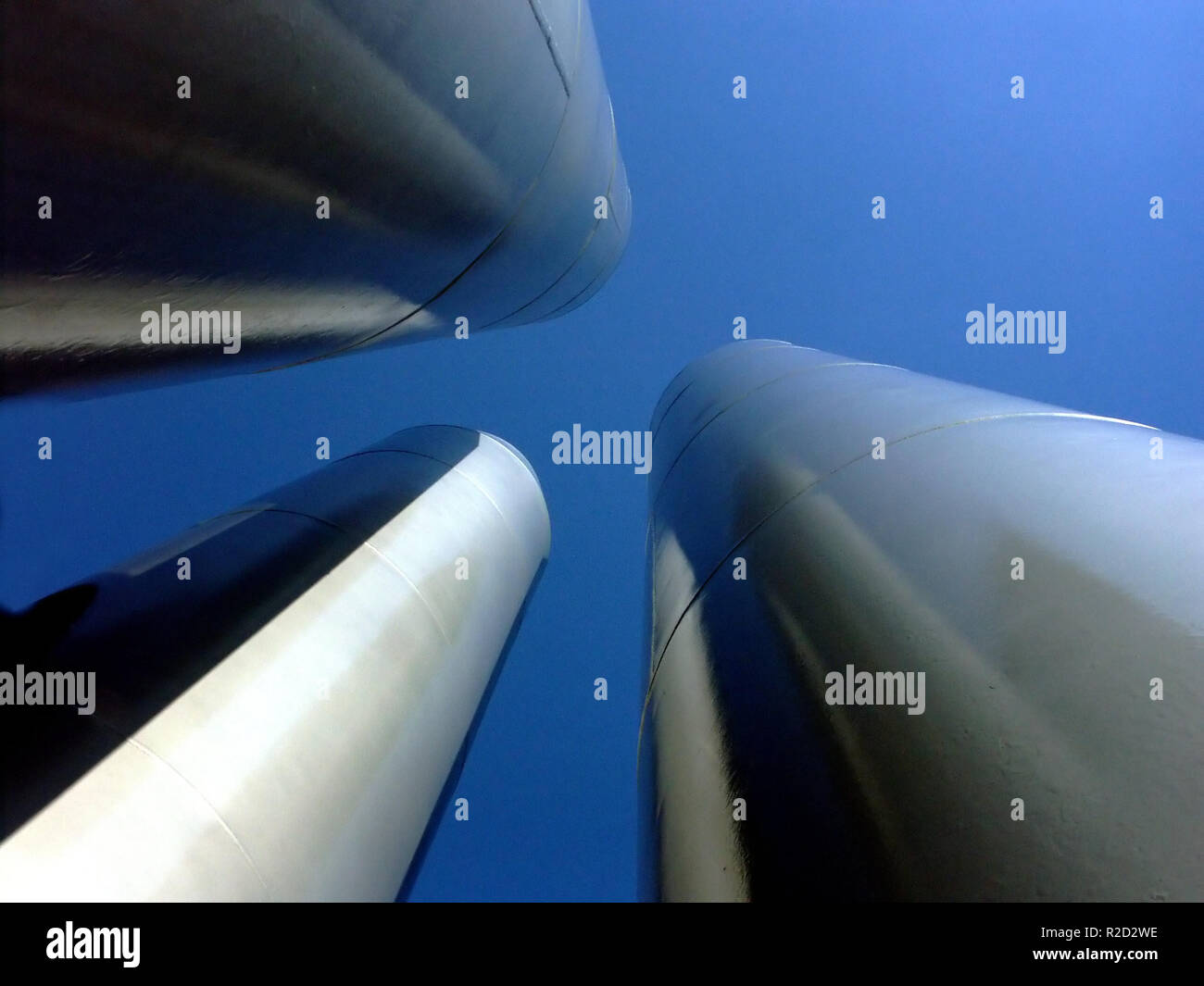 Silver chimney hi-res stock photography and images - Alamy