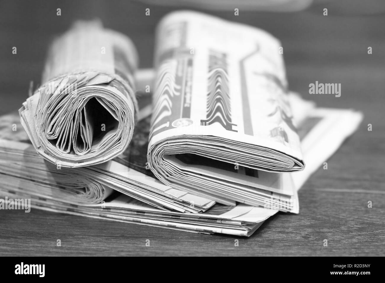 Yellow journals Black and White Stock Photos & Images - Alamy