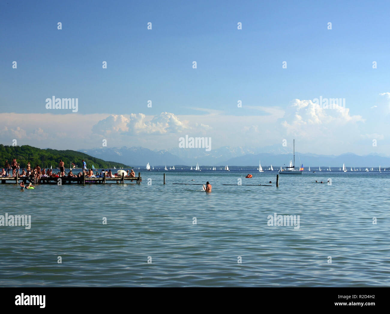 Starnberger see waters hi-res stock photography and images - Alamy