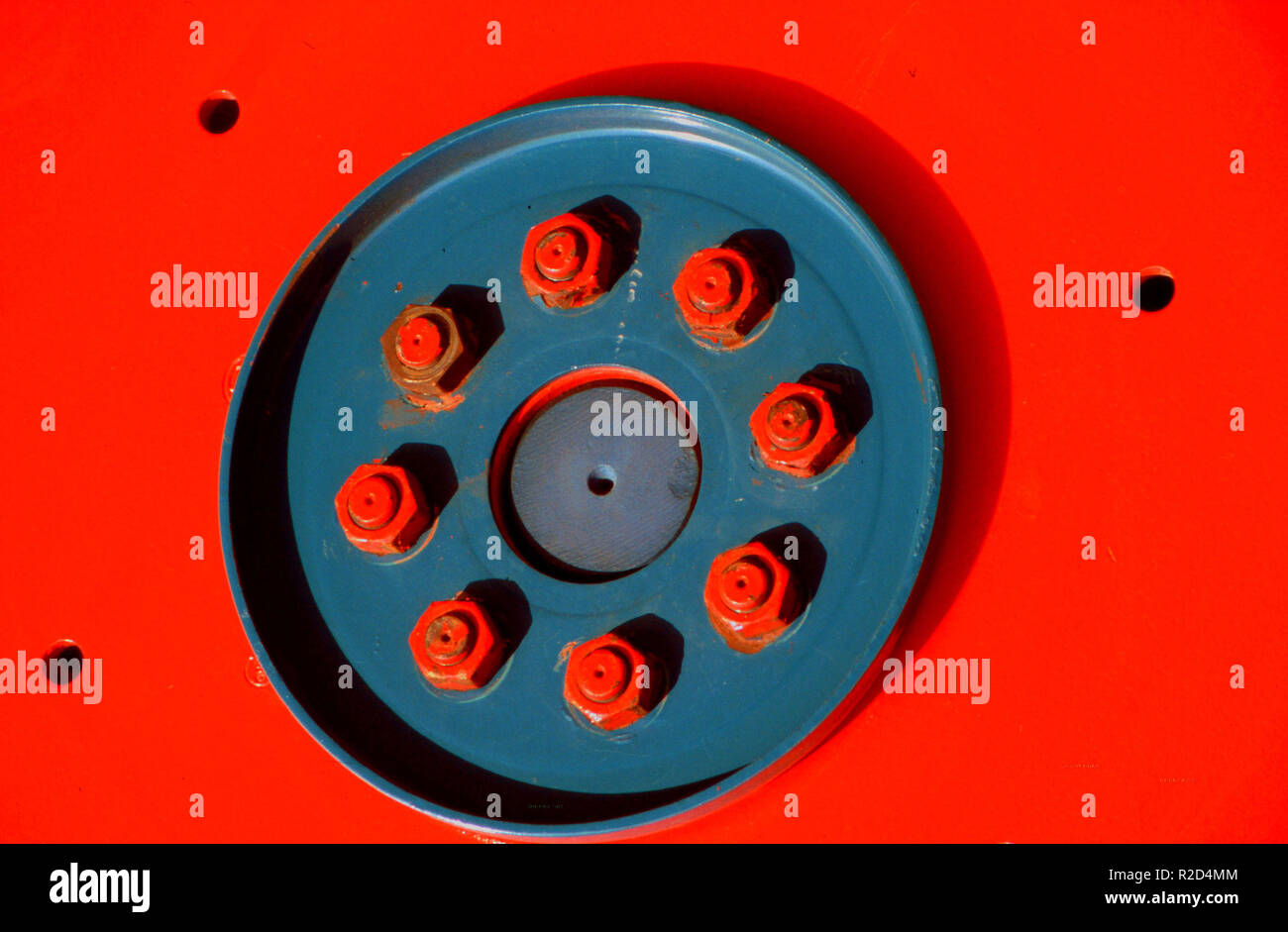 tractor wheel hub Stock Photo - Alamy