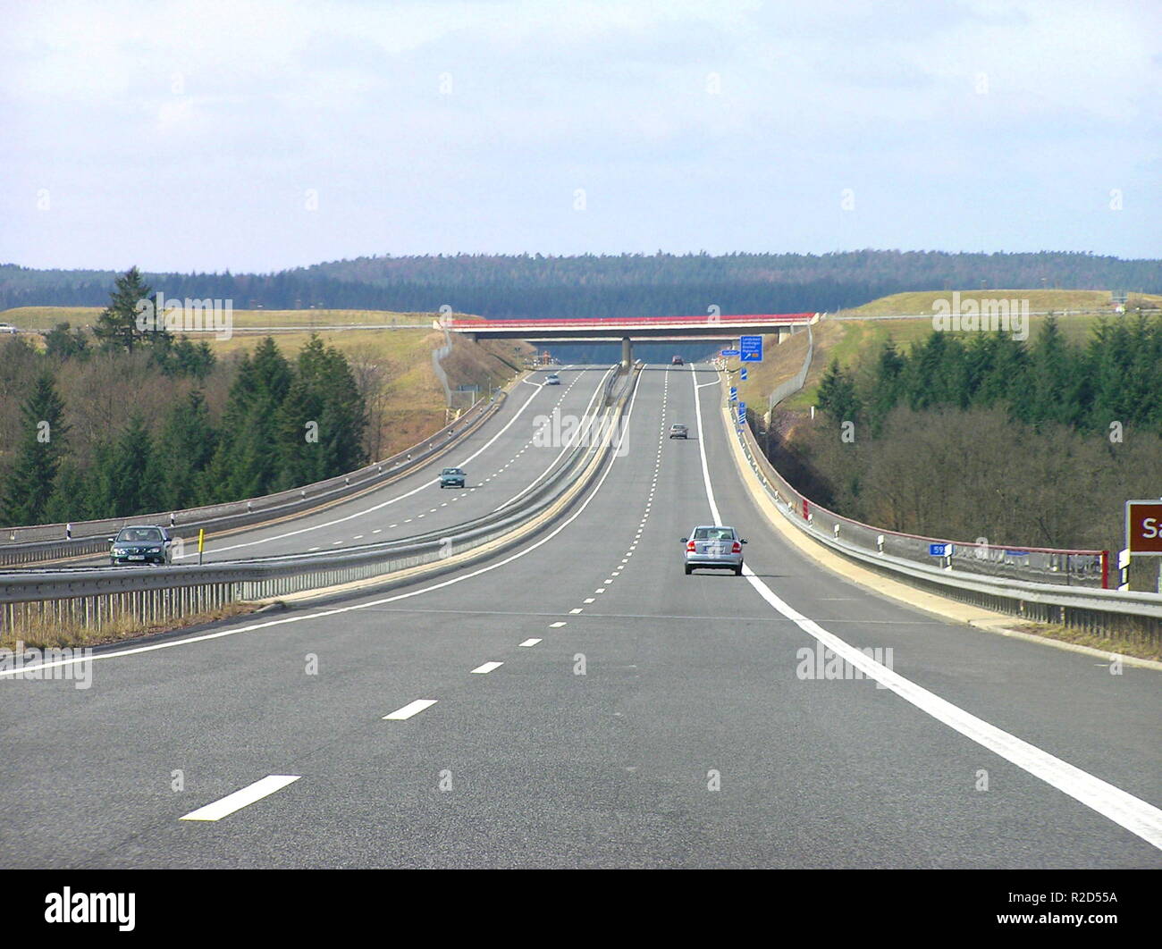 eifelautobahn a 60 Stock Photo - Alamy