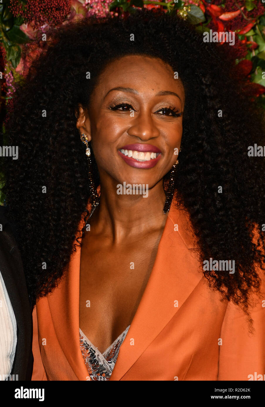 Beverley Knight attends Evening Standard Theatre Awards at Theatre ...