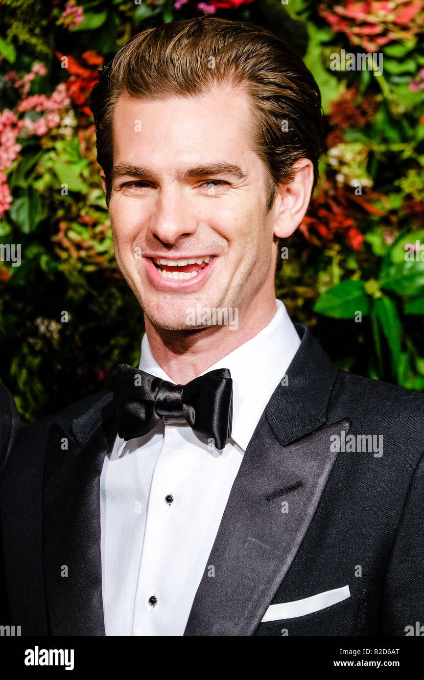 London, UK. 18th Nov, 2018. Andrew Garfield at 64th Evening Standard ...