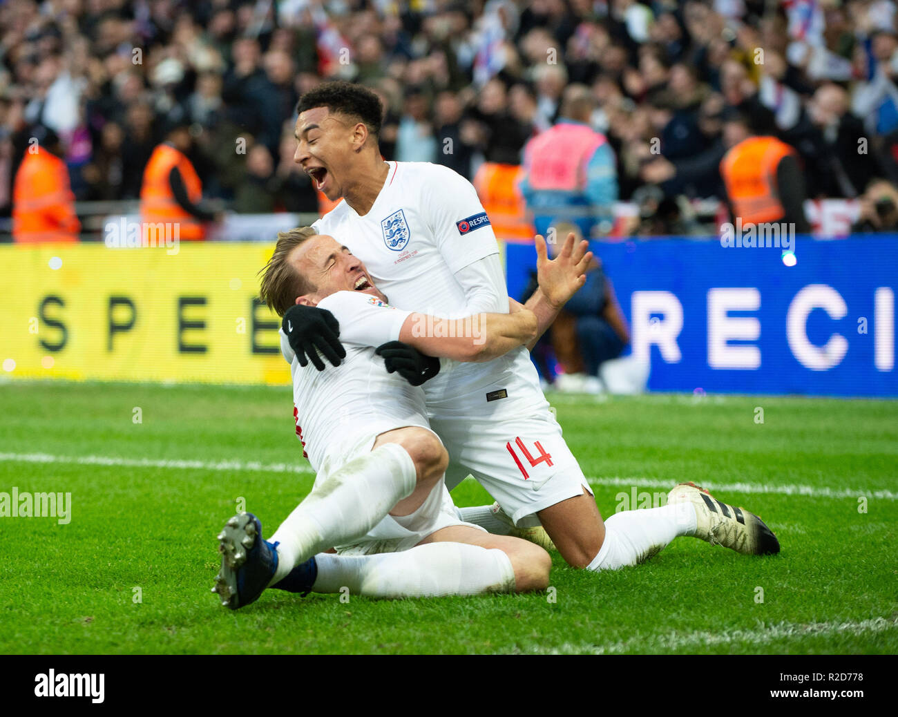 Harry kane celebrate england hi-res stock photography and images - Alamy