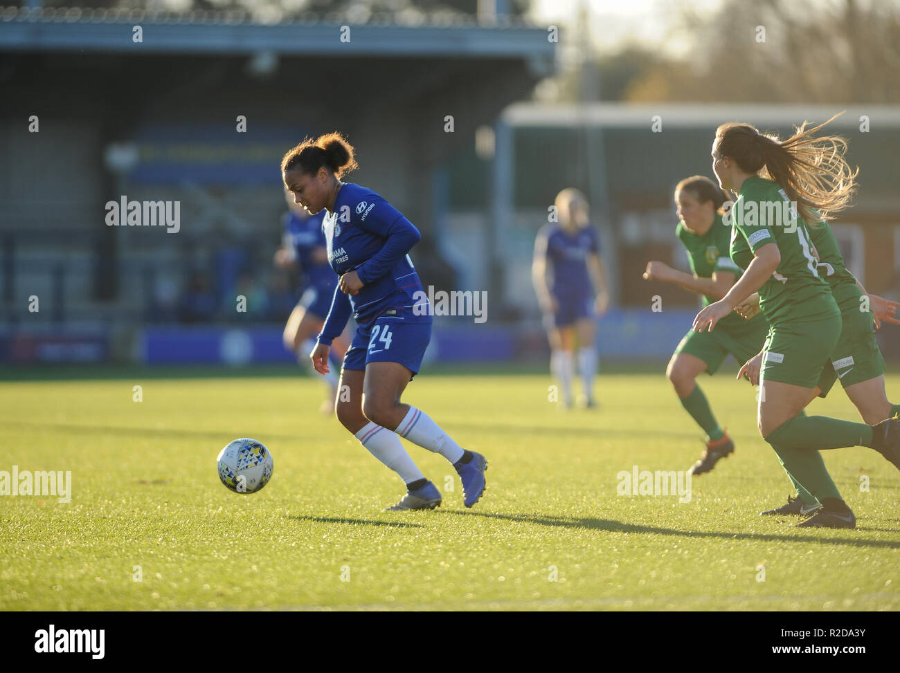 Kingsmeadow, Kingston on Thames, London, UK. 18th Nov 2018. Drew Spence ...