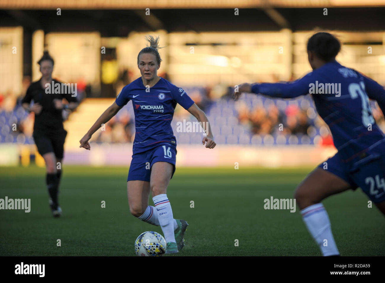 Kingsmeadow, Kingston on Thames, London, UK. 18th Nov 2018. Magdalena ...