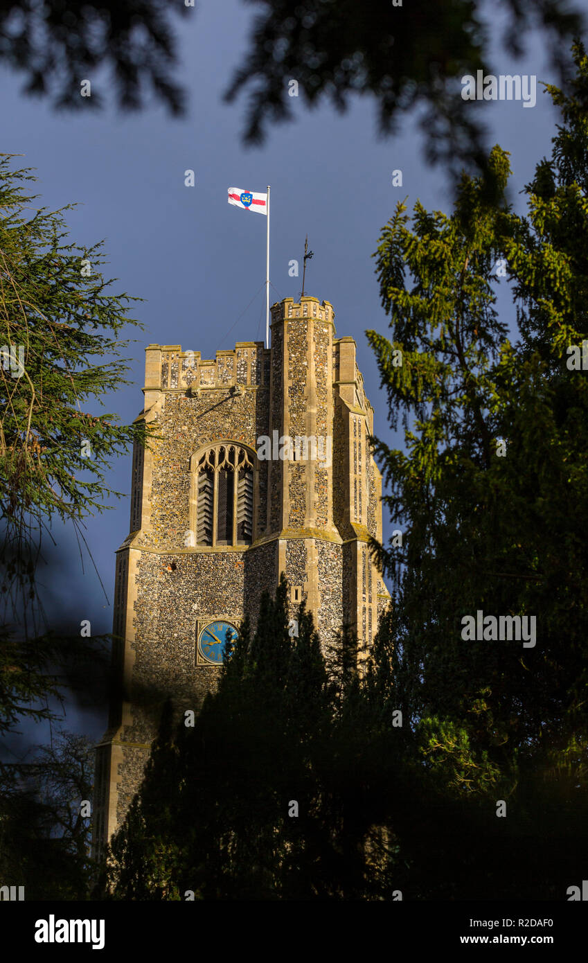 Hoxne, Suffolk, UK. 19th Nov, 2018. St Edmund's Day, 1st patron saint ...