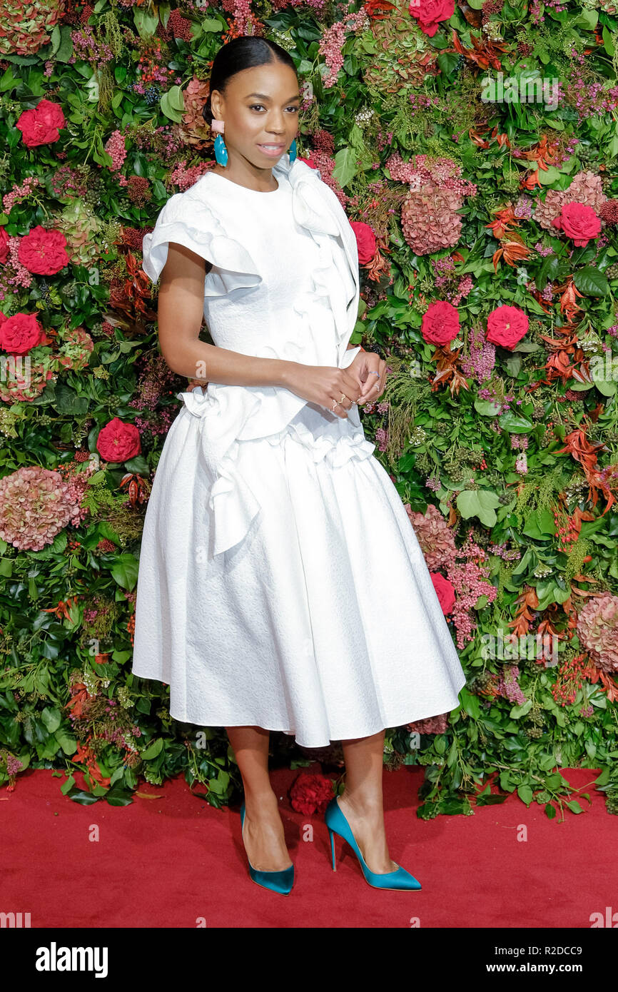 London, UK. 18th November, 2018. Pippa Bennett-Warner at 64th Evening ...